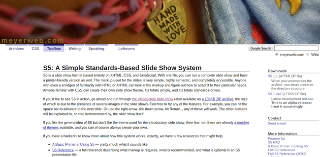 17 Browser-Based CSS3 Slideshow Tools (2020)