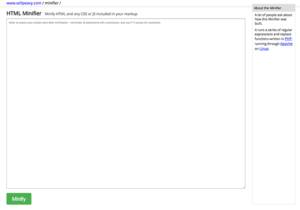 How to Minify Your WordPress Site’s CSS, HTML & JavaScript