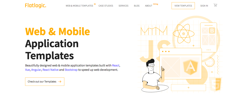 Flatlogic Coupon - 20% of All Templates & Bundles (2021)