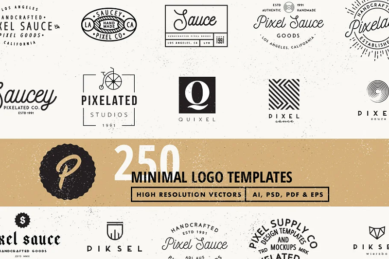 62 Best Photoshop Logo Templates (Free & Premium)