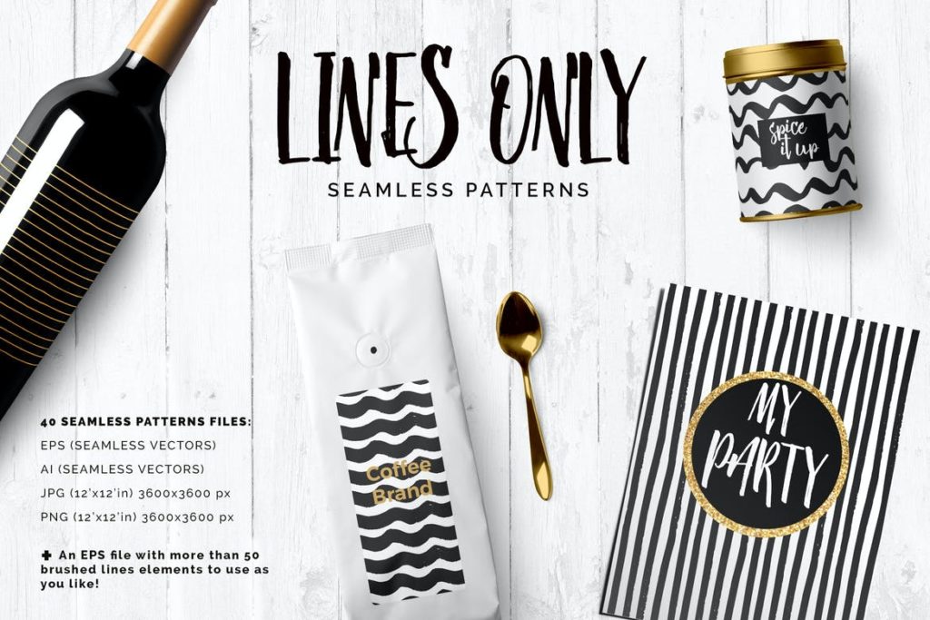 35+ Best Line Patterns and Textures for Web & Graphic Design (2023 ...
