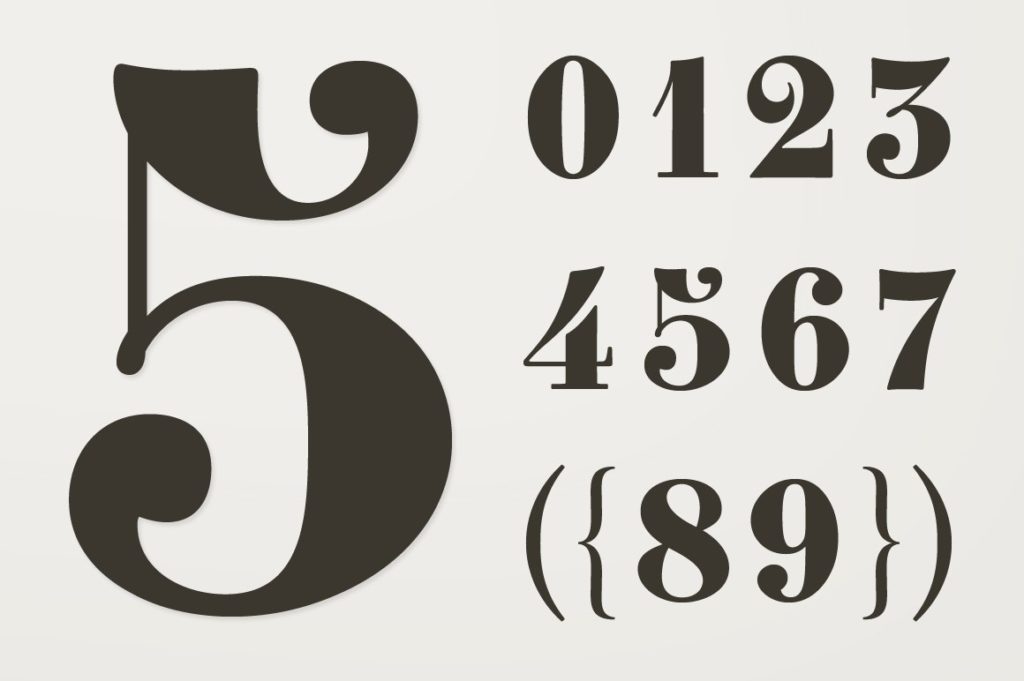 40+ Best Number Fonts for Logos, Tattoos, Infographics, & More (2025)