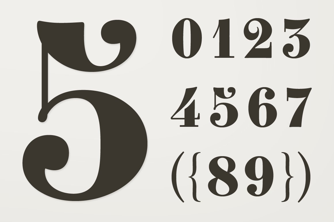 40+ Best Number Fonts for Logos, Tattoos, Infographics, & More (2025)