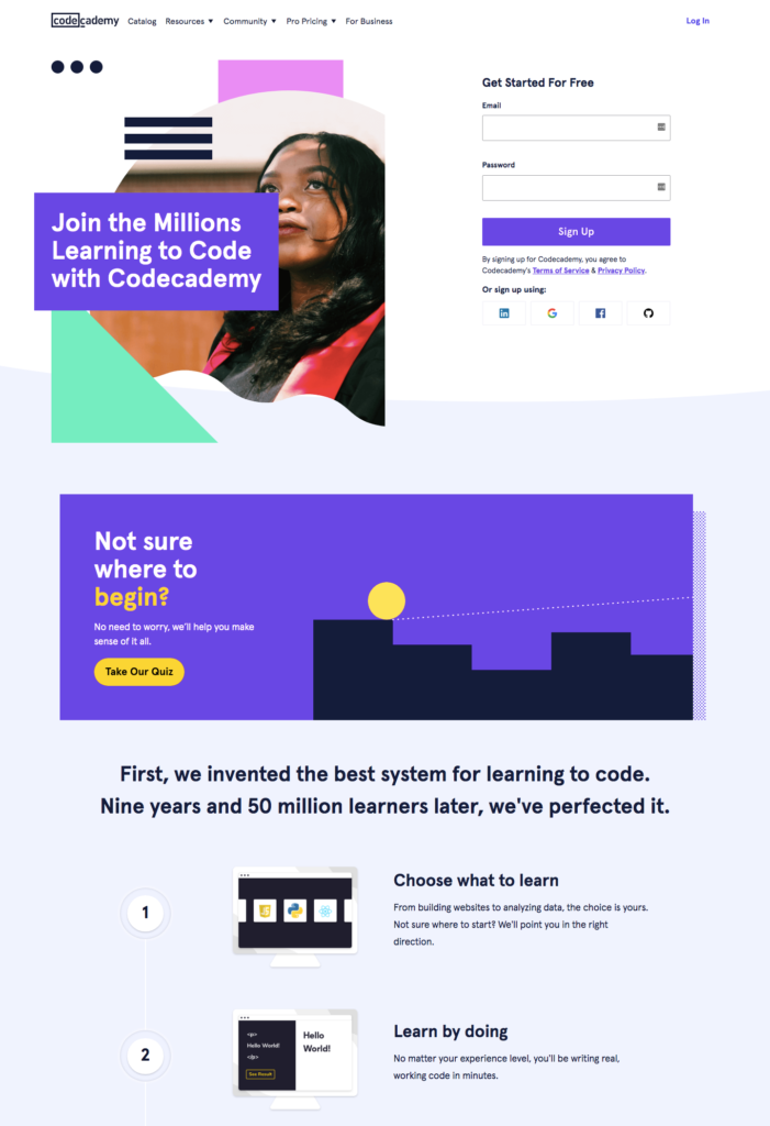 16 Impressive Landing Page Examples Optimized for High Conversions in 2023