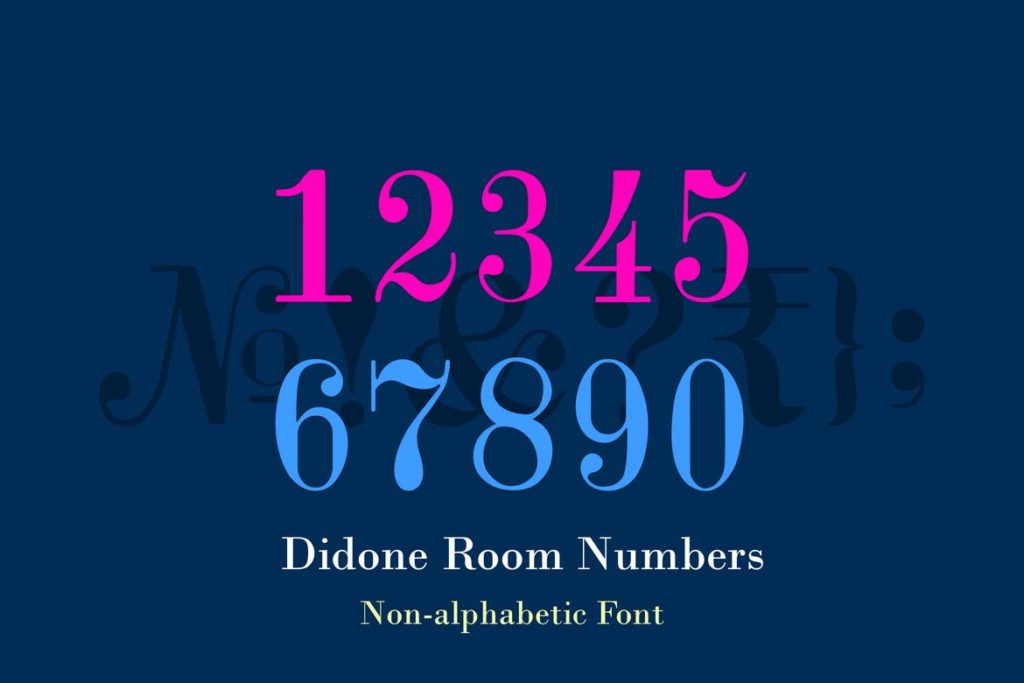 40+ Best Number Fonts for Logos, Tattoos, Infographics, & More (2025)