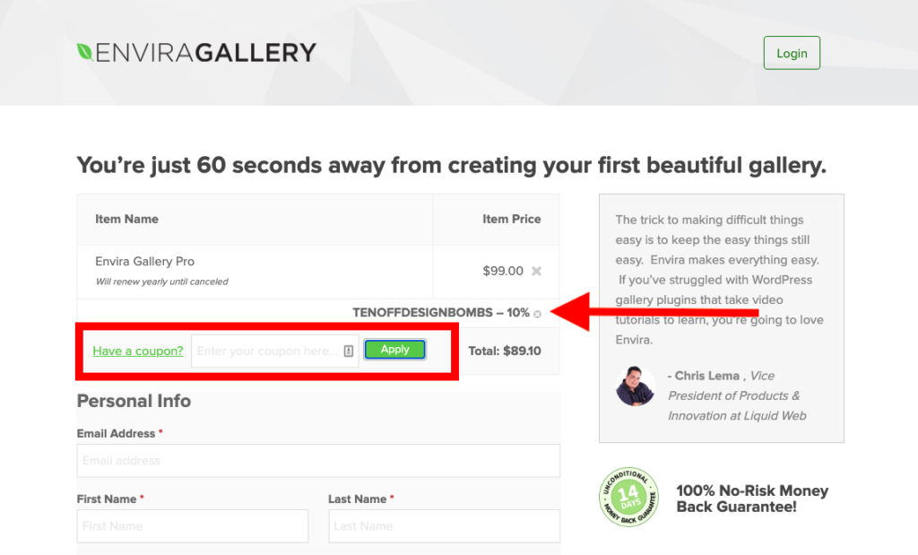 Envira Gallery Coupon (2021) -- 10% OFF Coupon code!