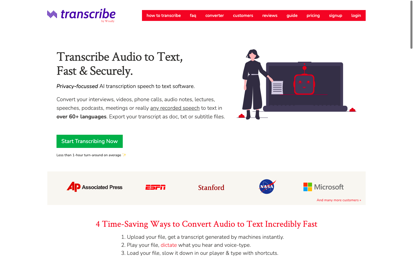 11 Best Transcription Software Tools for 2024