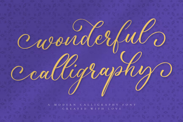 26 Best Calligraphy Fonts for 2025 (Free & Premium)
