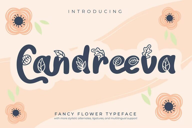 29 Best Floral Fonts for Botanical Inspired Designs (2025)
