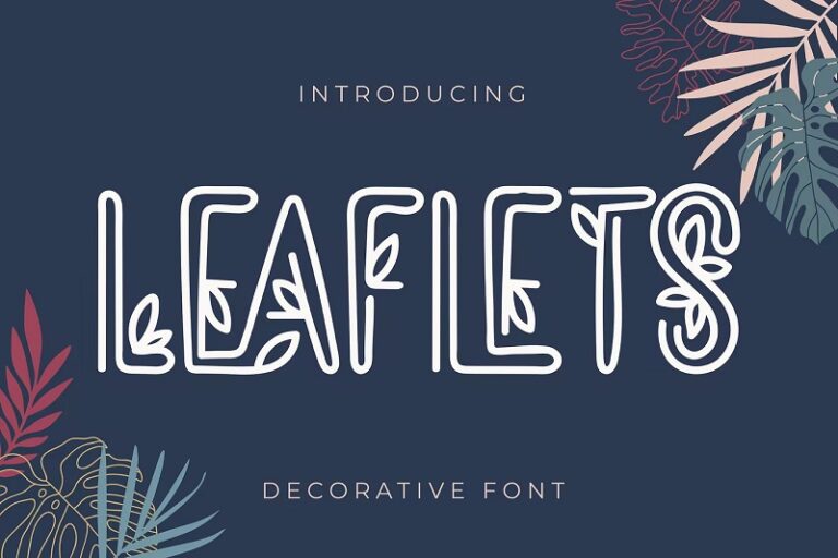 29 Best Floral Fonts for Botanical Inspired Designs (2025)