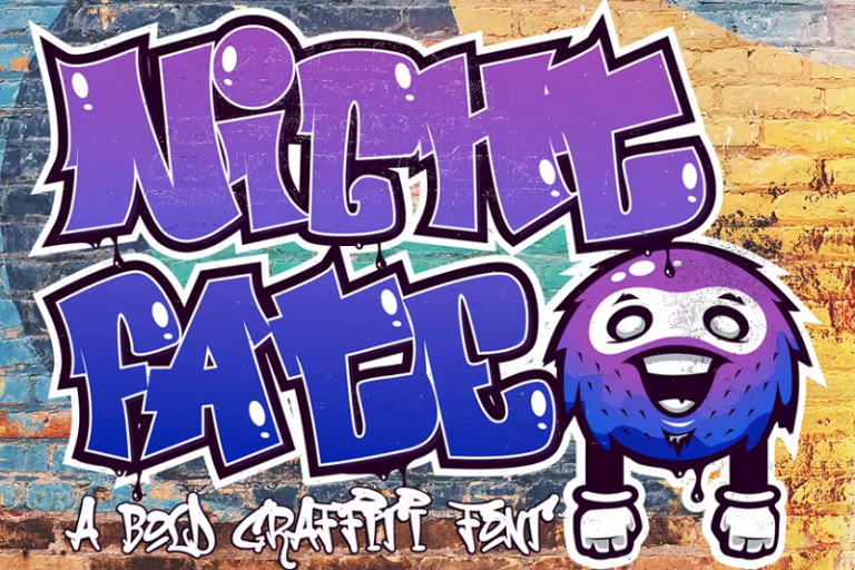 28 Best Graffiti Fonts For Urban Designs (2024)