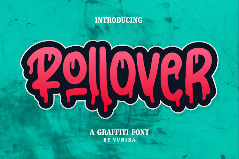 28 Best Graffiti Fonts For Urban Designs (2024)