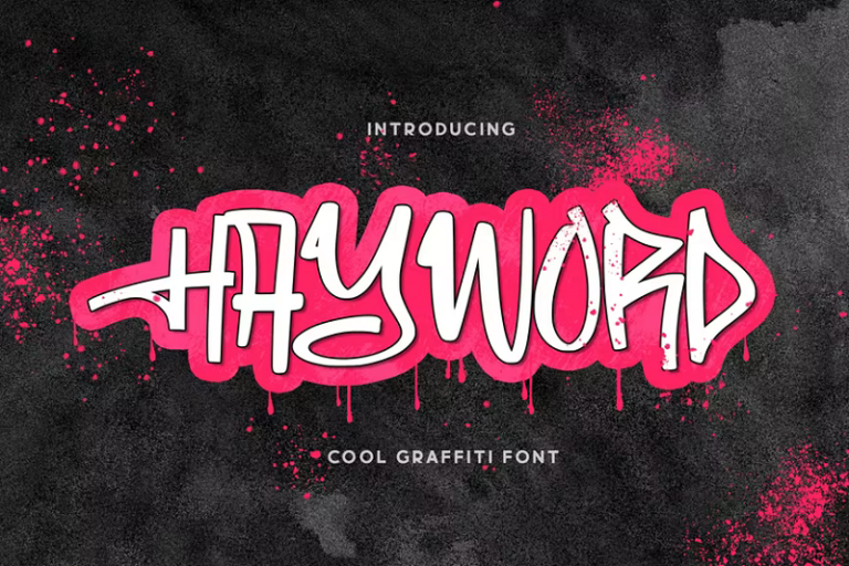 28 Best Graffiti Fonts For Urban Designs (2024)