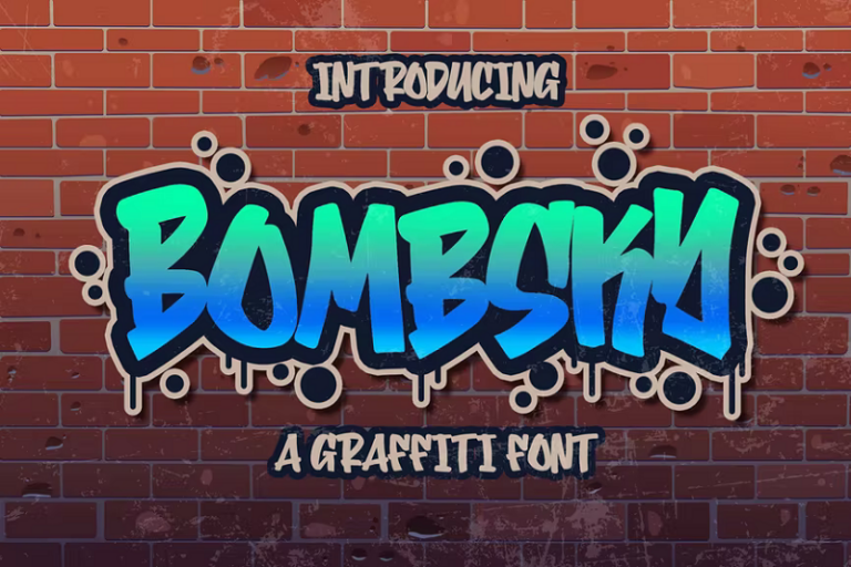 28 Best Graffiti Fonts For Urban Designs (2024)