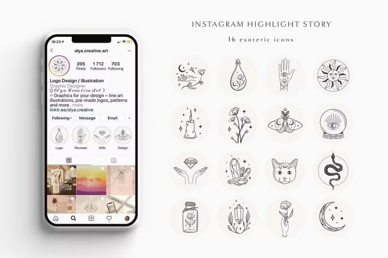 25 Best Instagram Story Highlight Icons (Free & Premium)