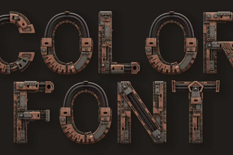 27 Best Steampunk Fonts For Retrofuturistic Designs (2024)