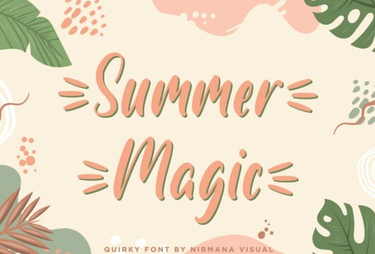 30 Best Summer Fonts to Heat Up Your Designs (2025)