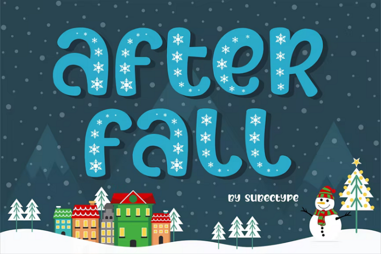 29 Best Winter Fonts for Ice-Cold Designs (2025)