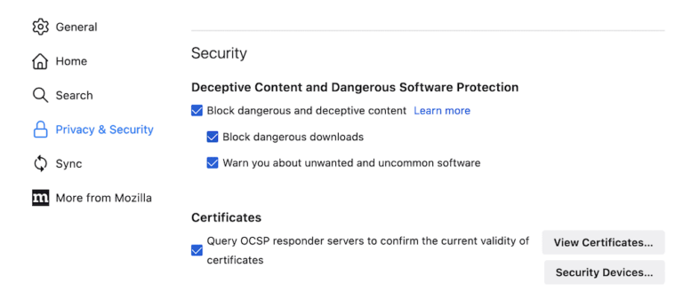 How to Fix the SSL_ERROR_NO_CYPHER_OVERLAP In Firefox