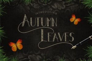 26 Best Autumn Fonts for Fall-themed Designs for 2025