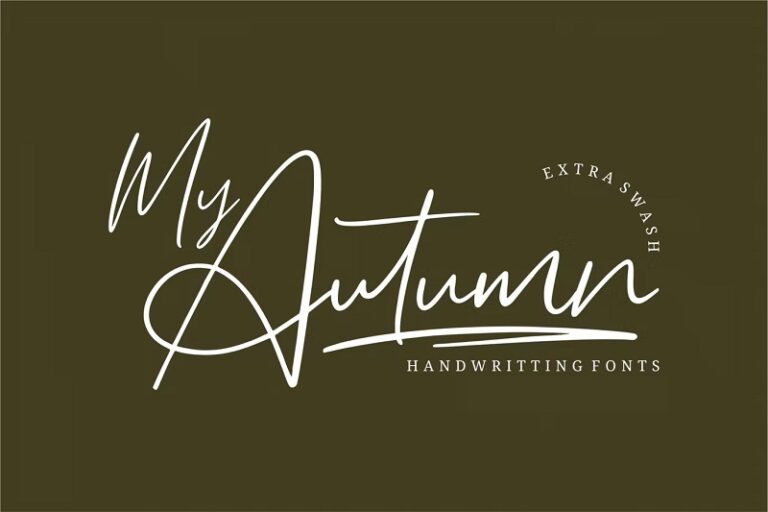 26 Best Autumn Fonts for Fall-themed Designs for 2025
