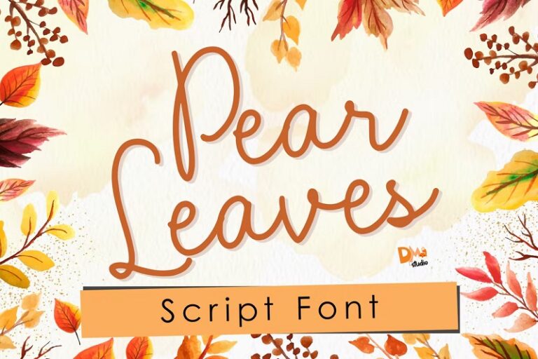 26 Best Autumn Fonts for Fall-themed Designs for 2025