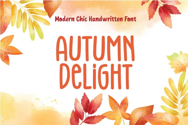 26 Best Autumn Fonts for Fall-themed Designs for 2025