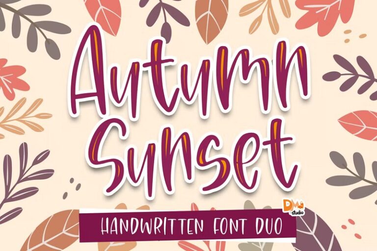 26 Best Autumn Fonts for Fall-themed Designs for 2025