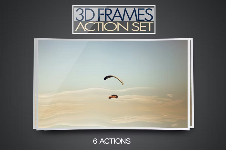 20 Best Photoshop Actions for Creating 3D Effects (2025)
