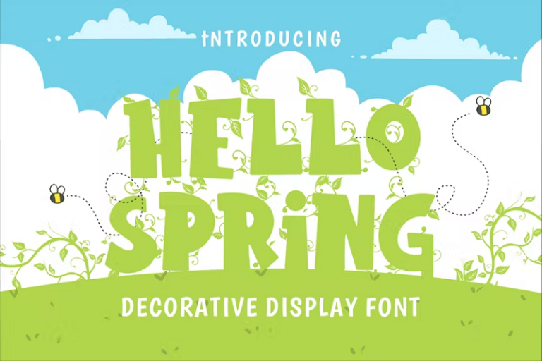 26 Best Spring Fonts for Designers (Free & Premium) - 2025