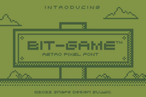 22 Best Pixel Fonts to Level Up Your Designs (2024)