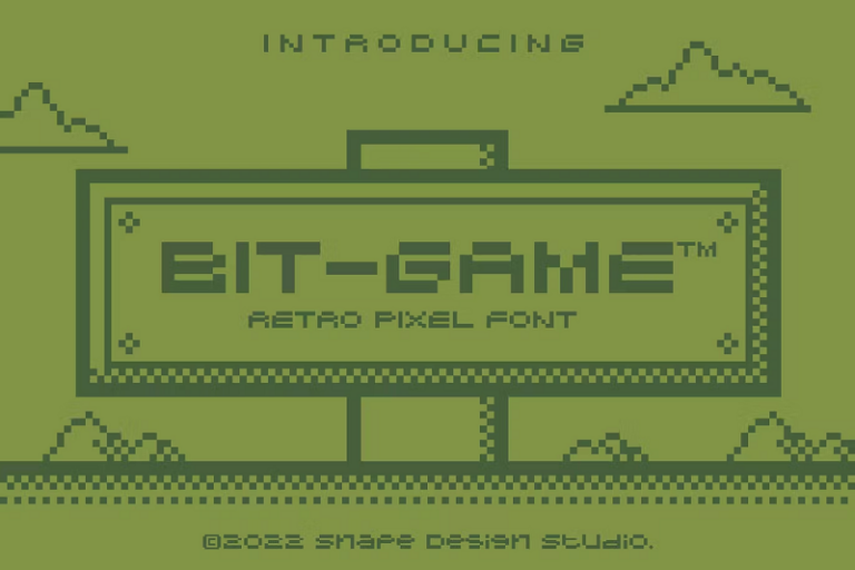 22 Best Pixel Fonts to Level Up Your Designs (2024)