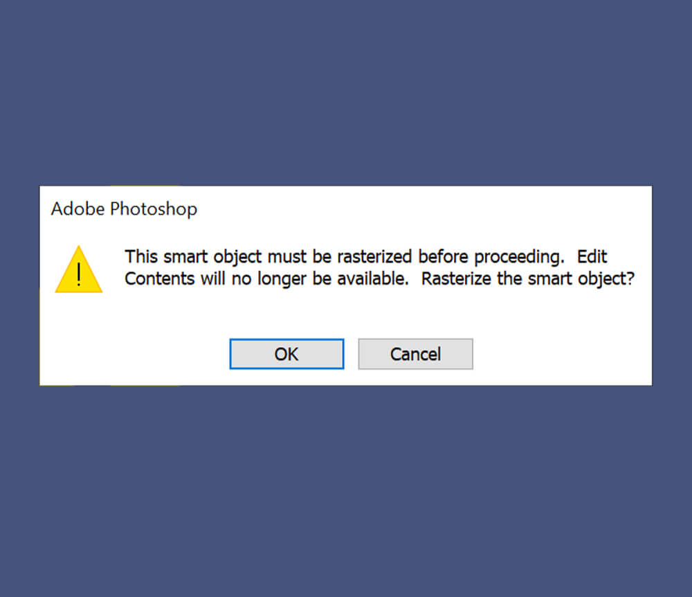 How To Rasterize In Photoshop
