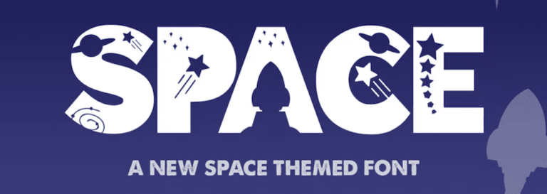 16 Space Fonts for Out of this World Design Projects for 2025